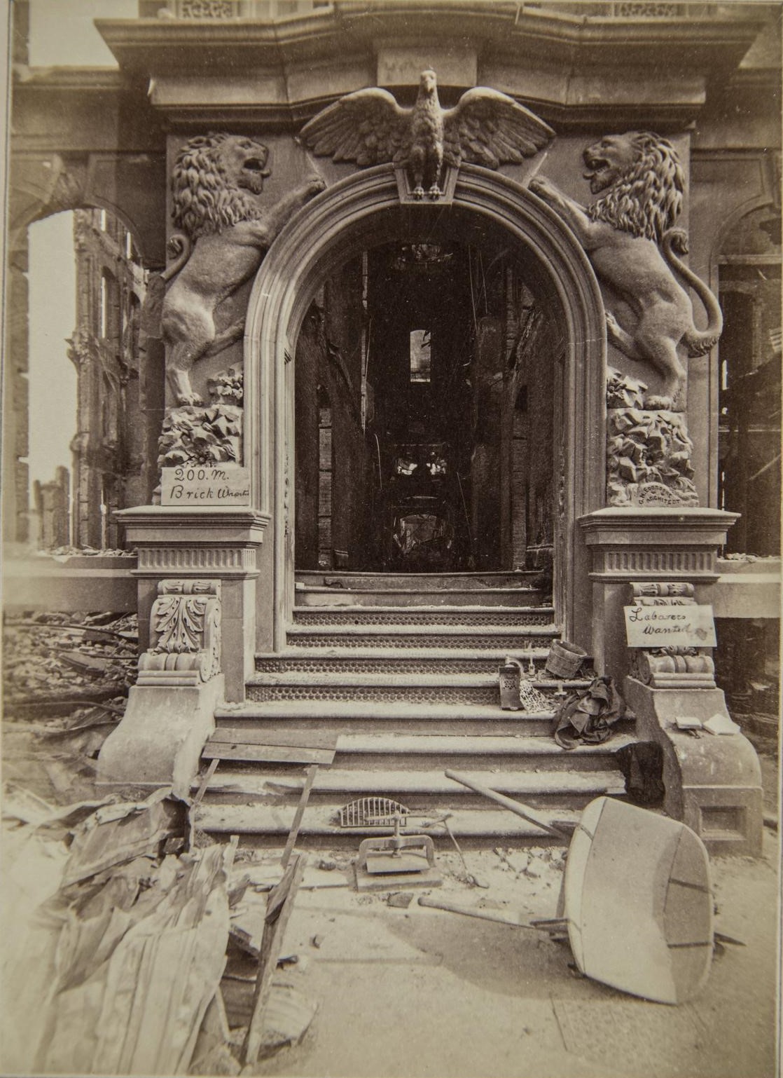 Chicago Fire of 1871: Republic Insurance Company Building | KD's Stolen ...